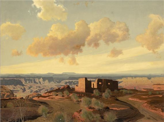 James Swinnerton | Ruins of Hopi Trading Post | MutualArt