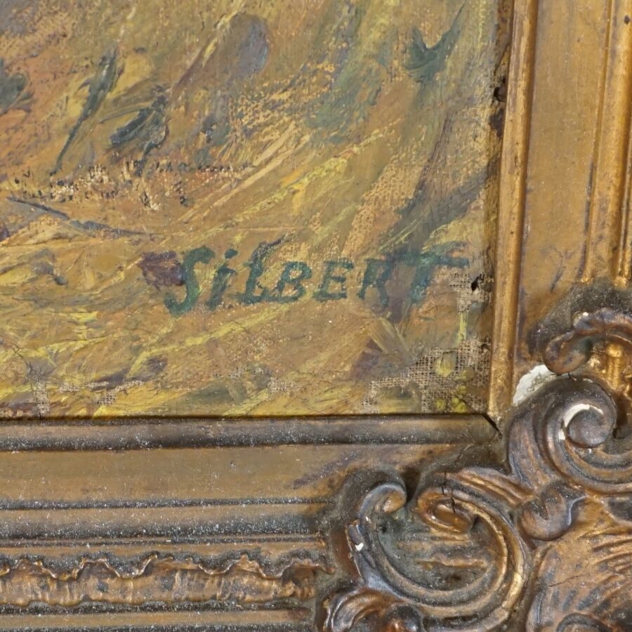 Max Silbert | Cour de ferme | MutualArt