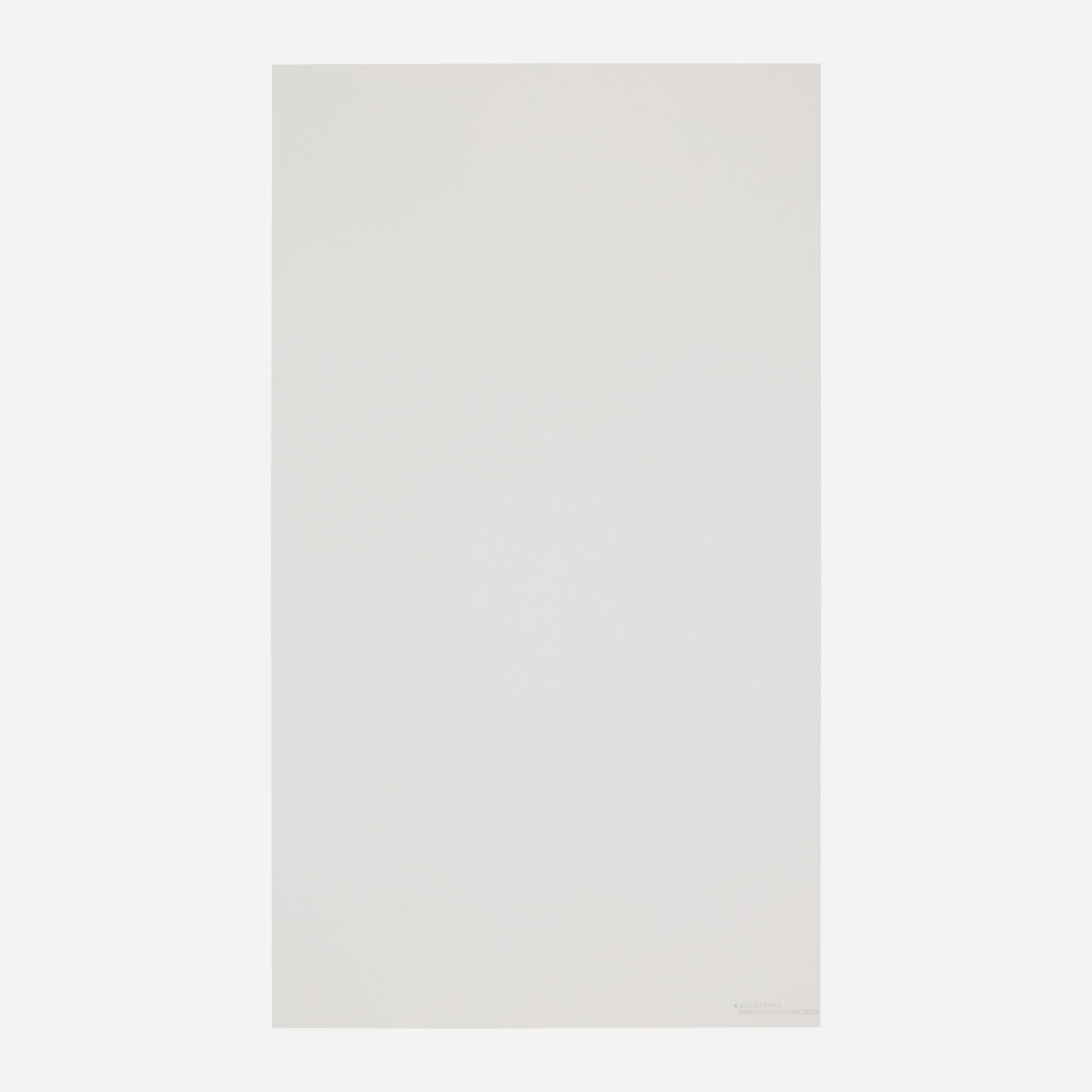 Alex Katz | White Shirt (Rob) (from the White Shirt portfolio (2021 ...