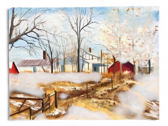 James Devore | Unframed Oil Painting by James DeVore Measures 16” x 12 ...