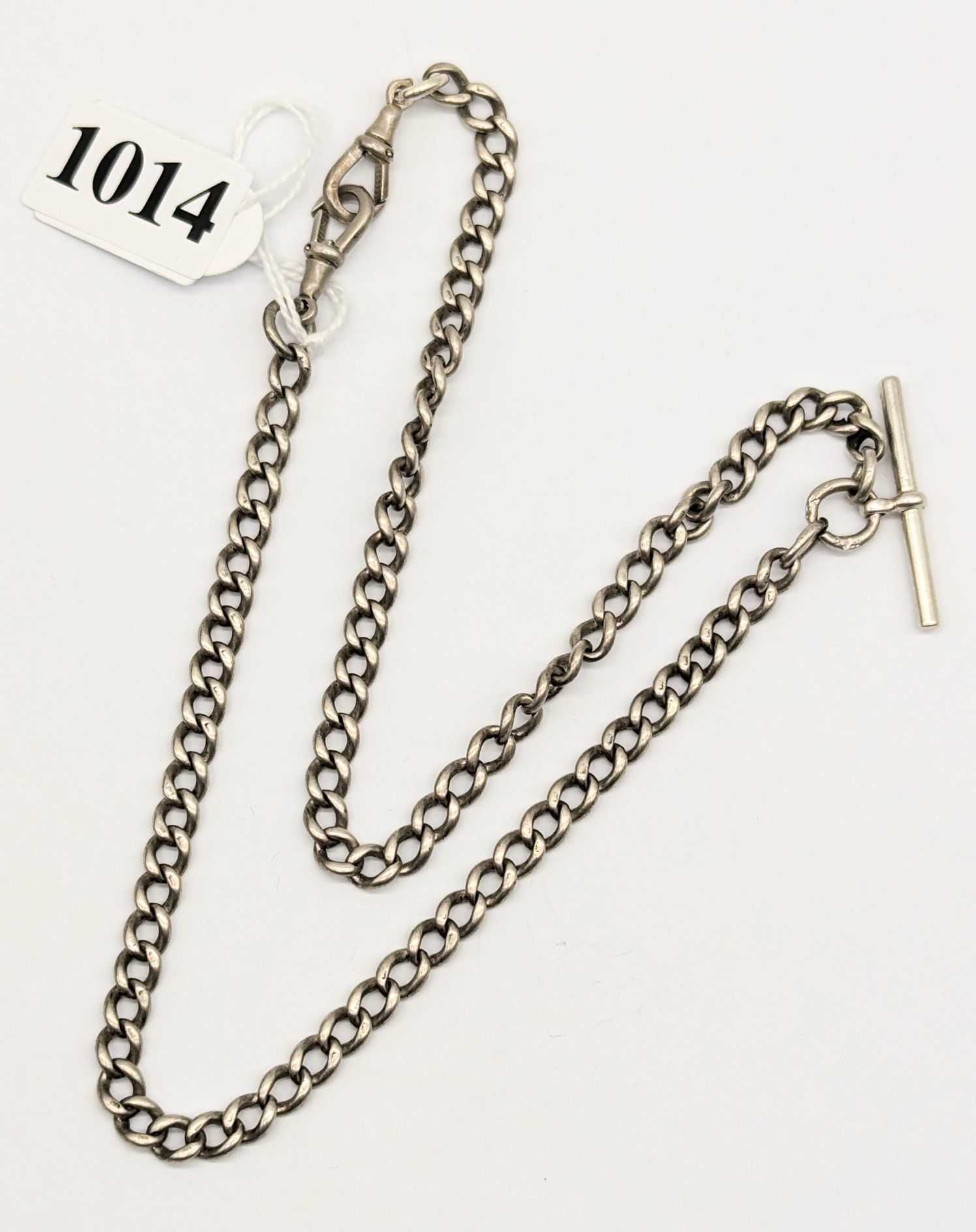 Sterling | ANTIQUE STERLING SILVER FOB CHAIN | MutualArt