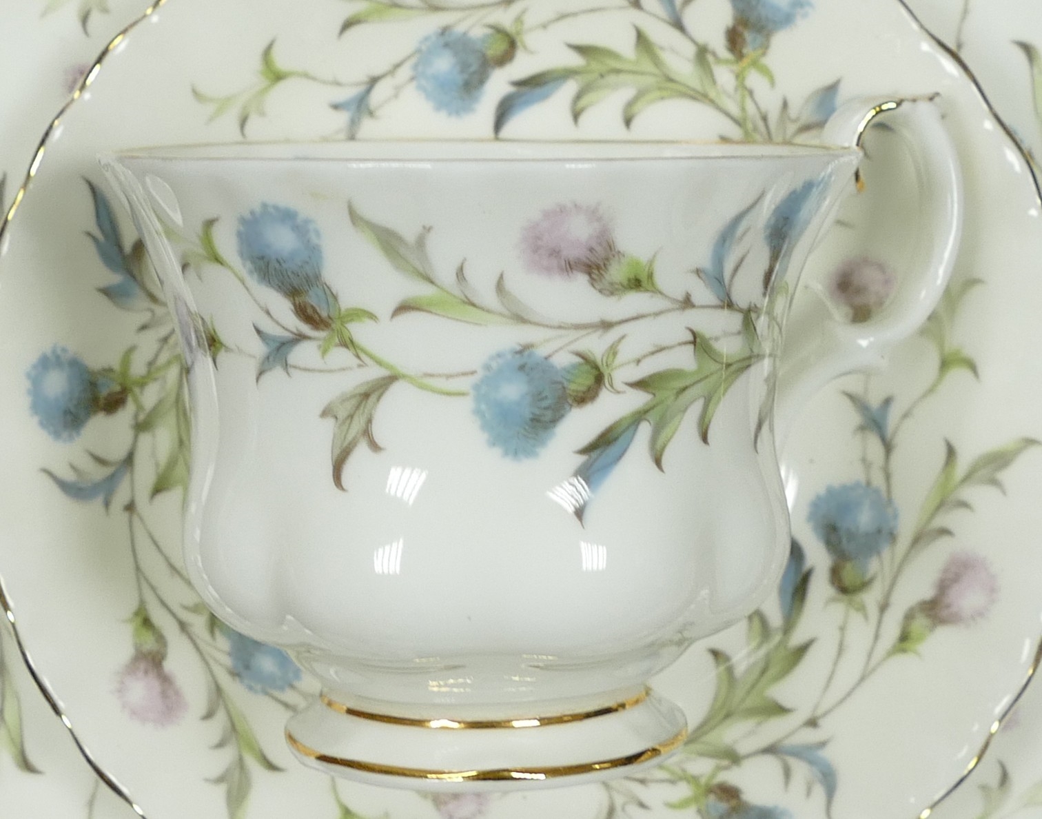 Royal Albert | Royal Albert Brigadoon tea set comprising - eleven 6in ...