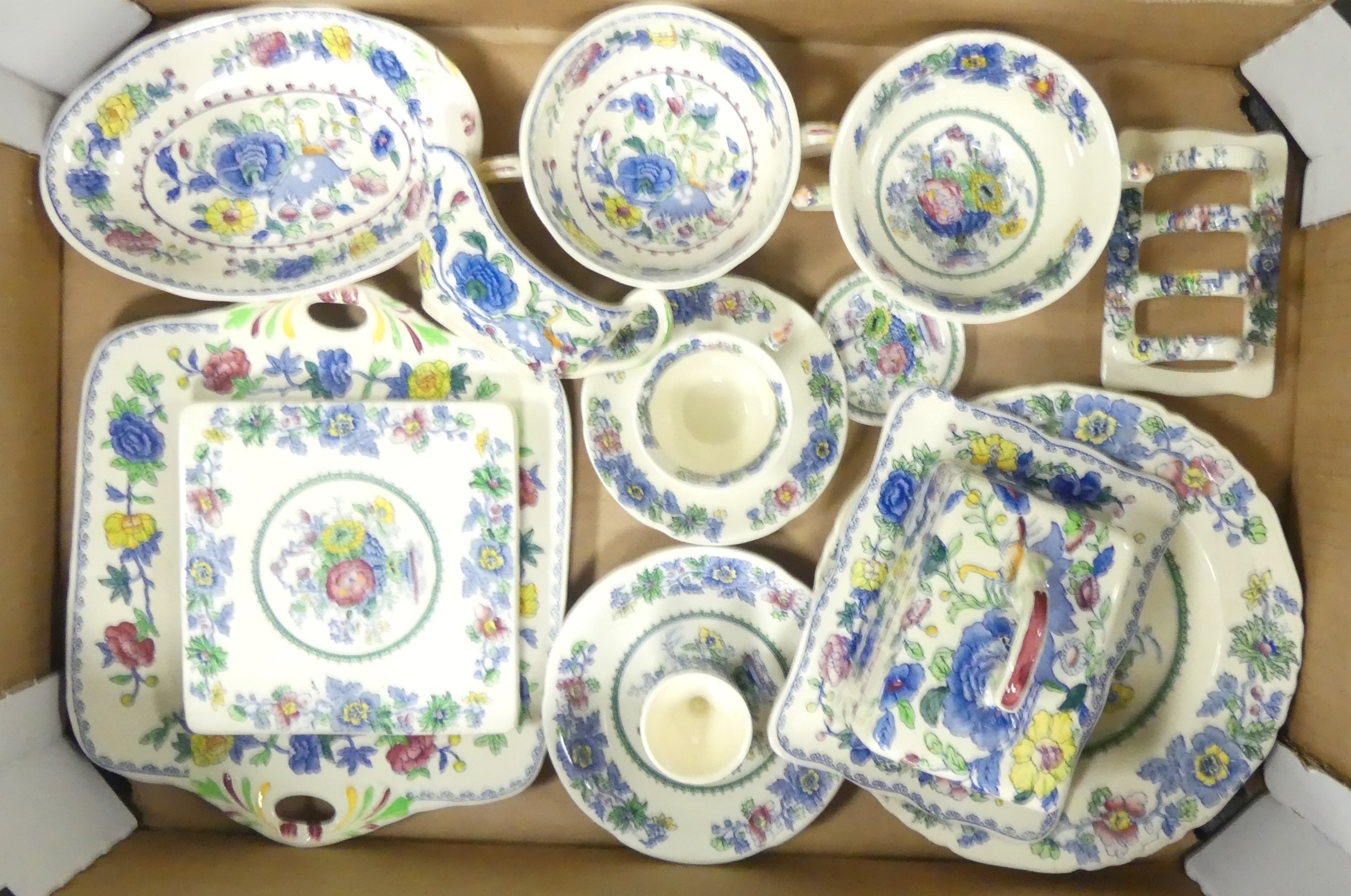 Pierre Bouillon | A Collection of Masons Regency Pattern Items to ...