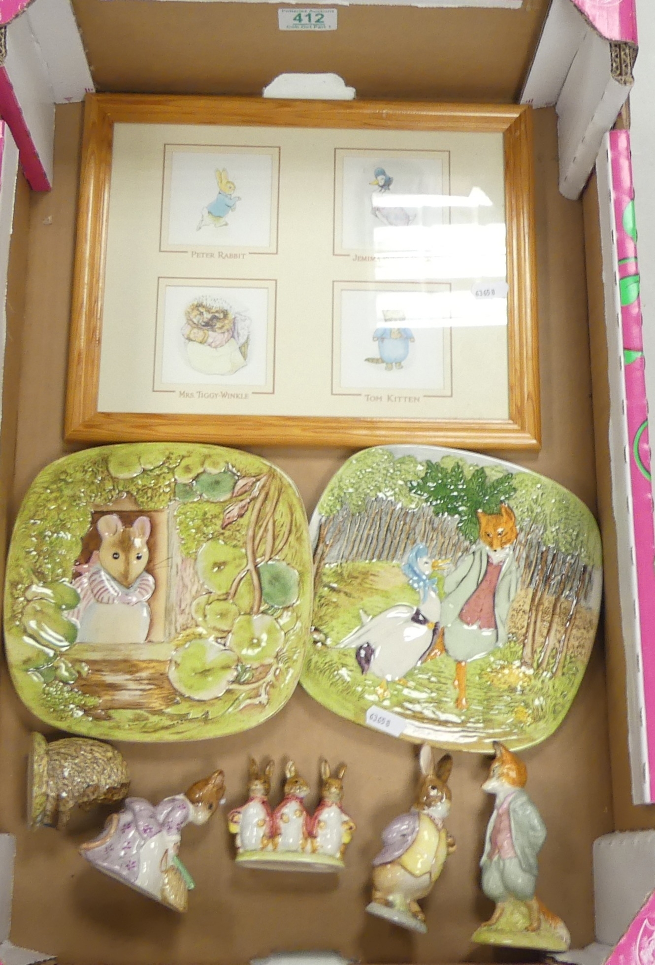 Beatrix Potter | A Collection of Beswick Beatrix Potter Bp3 figures ...