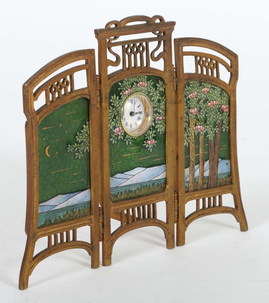 Jugendstil | Jugendstil-Tischuhr als | MutualArt