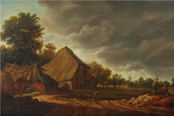 Pieter Symonsz. Potter | Landschaft mit Bauerngehöft | MutualArt