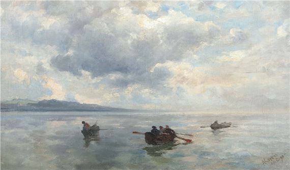 Albert Kappis | Wolken über dem Bodensee | MutualArt