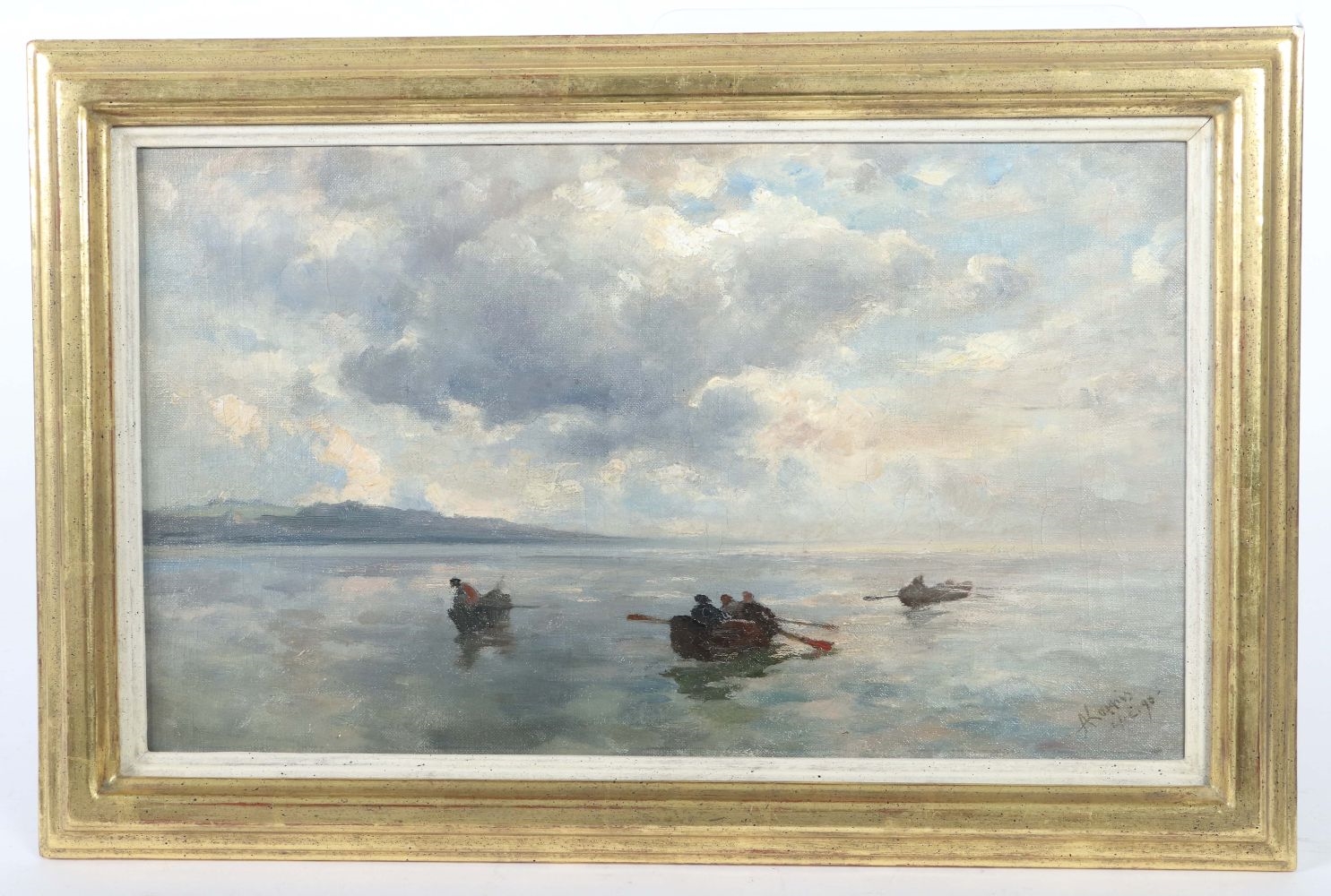 Albert Kappis | Wolken über dem Bodensee | MutualArt