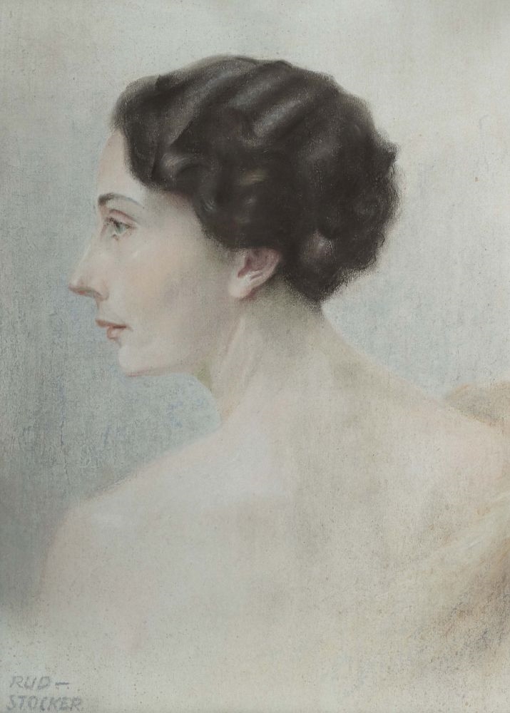 Rudolf Stocker | Damenporträt | MutualArt