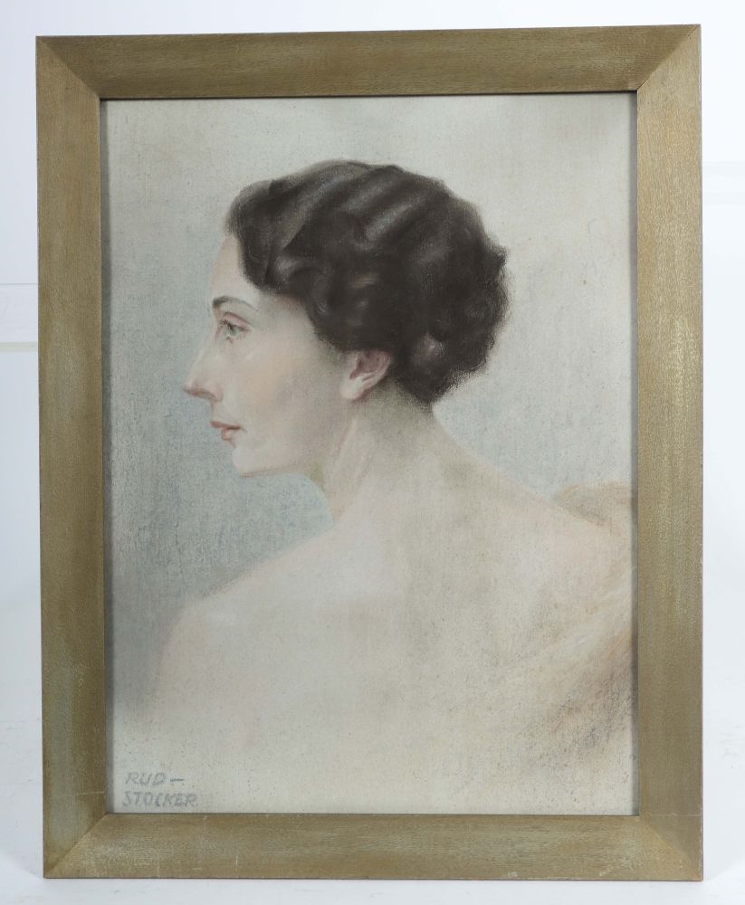 Rudolf Stocker | Damenporträt | MutualArt