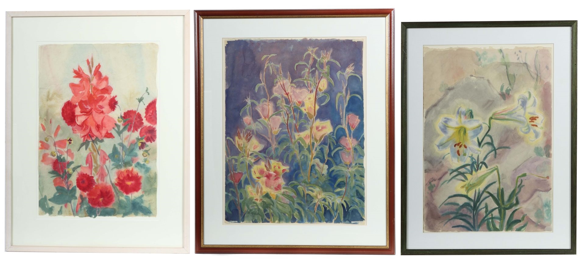 Hans Brasch | Variierende Blumenmotive | MutualArt