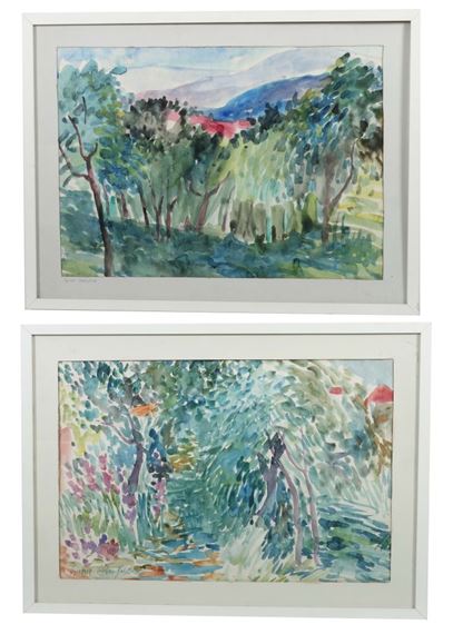 Anton Gold | Verschiedene sommerliche Landschaftsdarstellungen | MutualArt