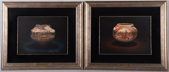 Patricia Joy Dobson | Zia Jar and Zuni, 1986 (1986) | MutualArt