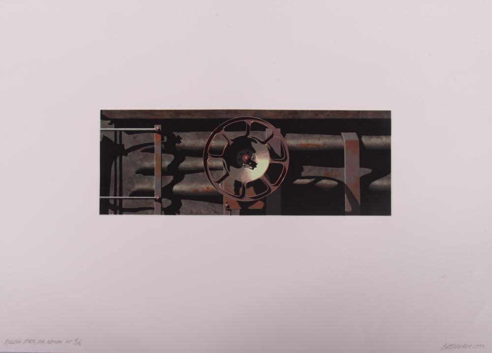 Robert Cottingham | Rolling Stock for Armyn, 1992 (1992) | MutualArt