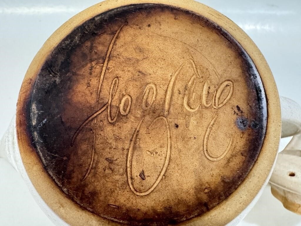 Flo Greig | DESIRABLE LARGE FLO GREIG SIGNED POTTERY TEA POT | MutualArt