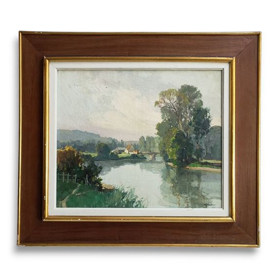 Georges Charles Robin | Matin sur la Sèvre nantaise | MutualArt
