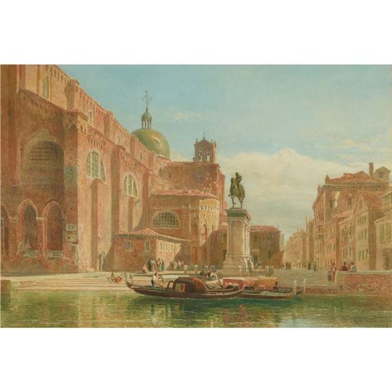 Edward Angelo Goodall | THE STATUE OF BARTOLOMEO COLLEONI DA BERGAMO ...