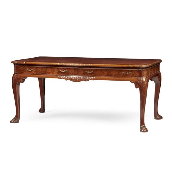 Whytock & Reid | GEORGE II STYLE MAHOGANY LIBRARY TABLE, BY WHYTOCK ...