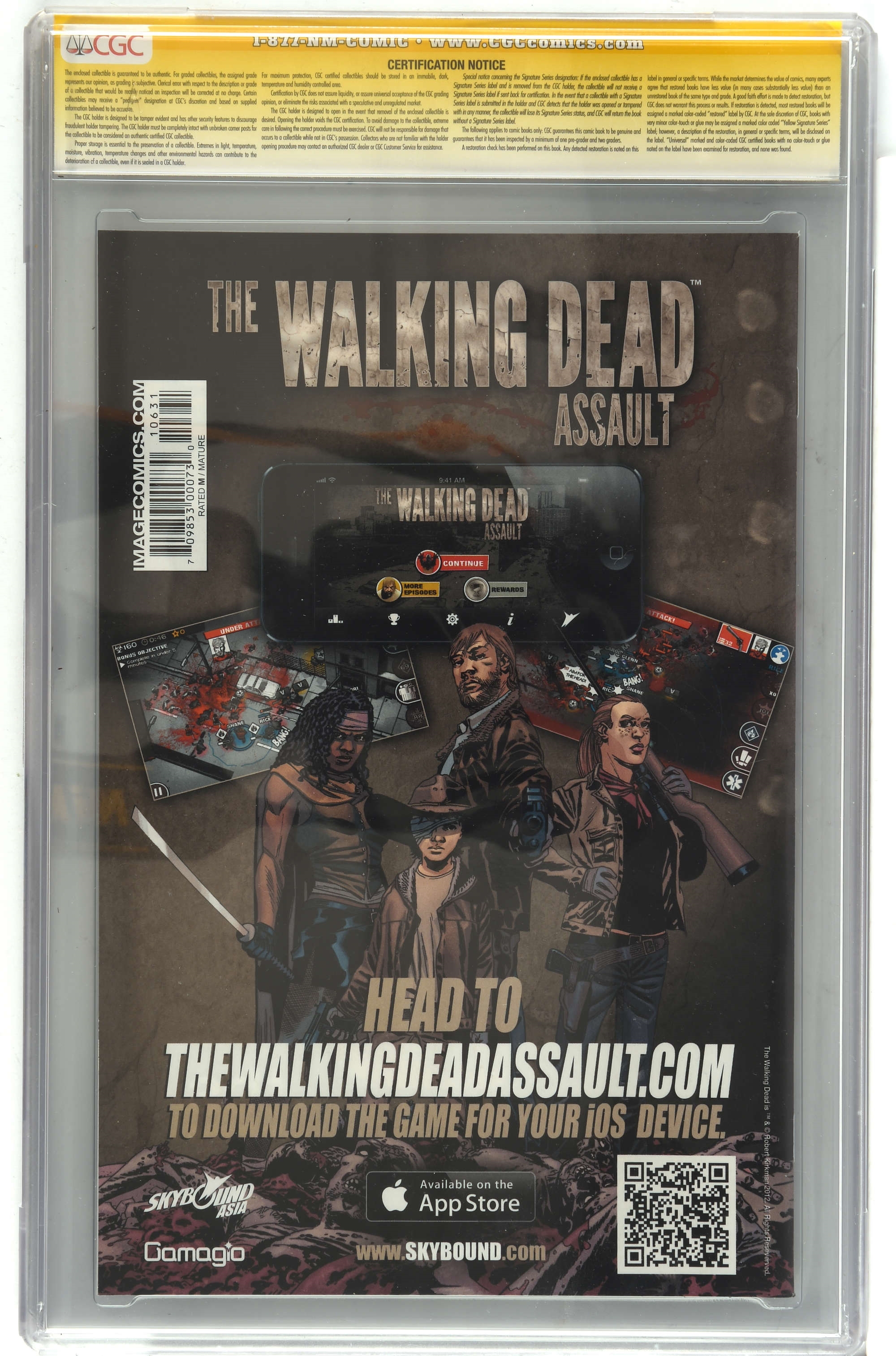 Charlie Adlard | The Walking Dead No. 106 Infinity and Beyond Edition ...
