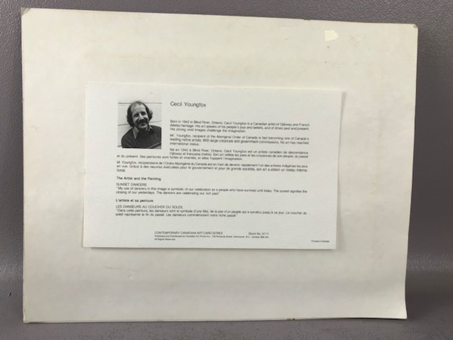 Cecil Youngfox | Signed block print by CECIL YOUNGFOX entitled 'Sunset ...