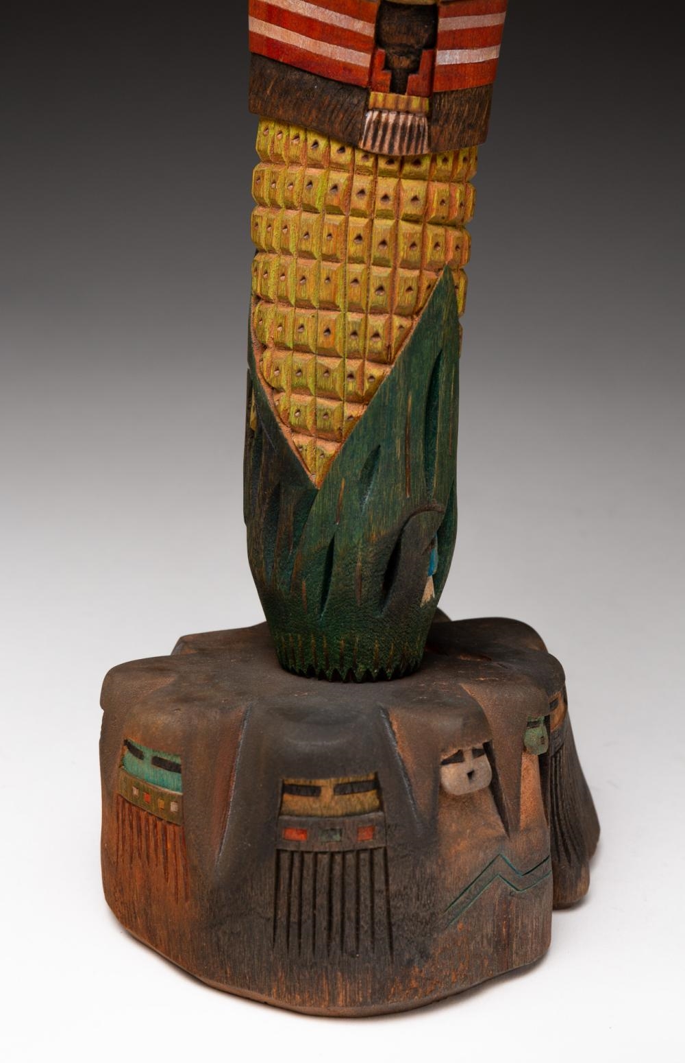 Ted Francis | HOPI YELLOW CORN MAIDEN KACHINA DOLL (Early 21st Century ...