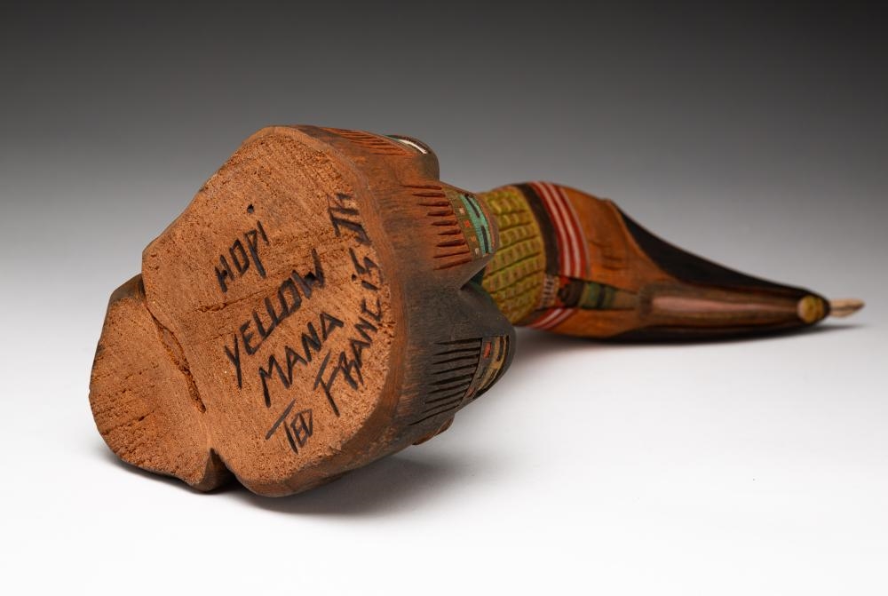 Ted Francis | HOPI YELLOW CORN MAIDEN KACHINA DOLL (Early 21st Century ...