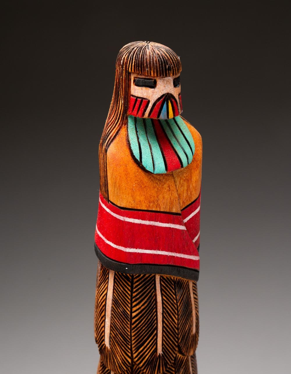 Marvin Polacca | TWO HOPI KACHINA DOLLS (Early 21st Century) | MutualArt