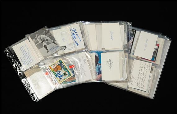 Charles Hudson | COLLECTION OF AUTOGRAPHED BASEBALL MEMORABILIA (20th ...