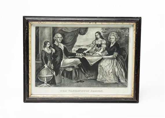 Currier & Ives | CURRIER & IVES THE WASHINGTON FAMILY PRINT (19th ...