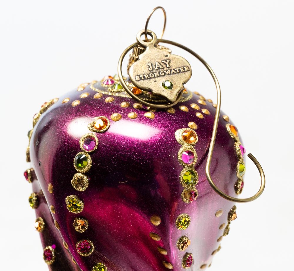 Jay Strongwater | TWO JAY STRONGWATER CHRISTMAS ORNAMENTS (21st Century ...