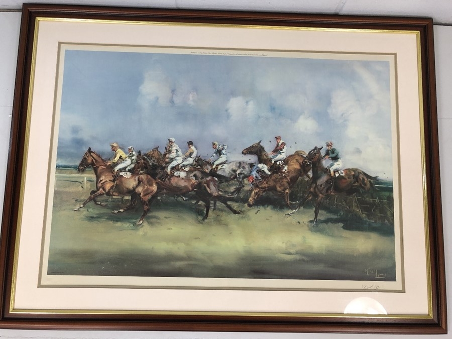 Michael Lyne | MICHAEL LYNE Artist Signed Print. Untitled, framed and ...