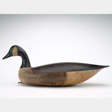 Nathan Rowley Horner | Hollow carved Canada goose | MutualArt
