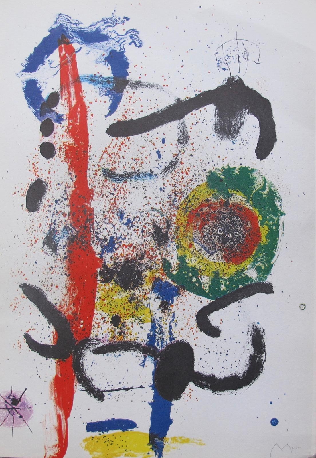 Joan Miró | Singing Fish from Miró Lithographe (1972) | MutualArt