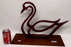 David Arey Jr | Swan Sculpture | MutualArt