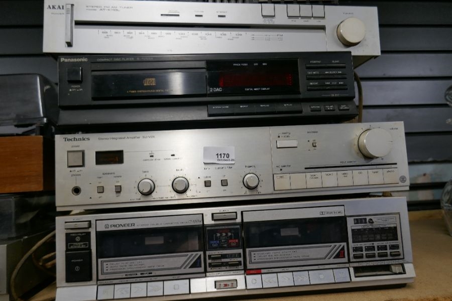 Panasonic | Vintage stereo equipment including Pioneer, Technics, Akai ...