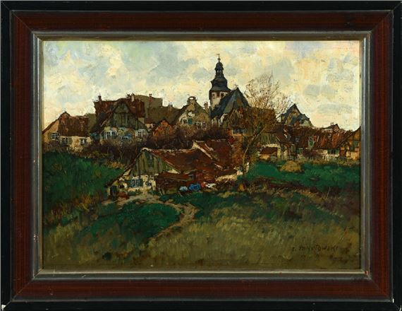 Erich Nikutowski | Dorfansicht | MutualArt