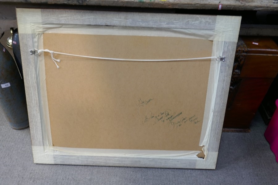 Nick Grant | A watercolour of snowy river scene, signed Nick Grant ...