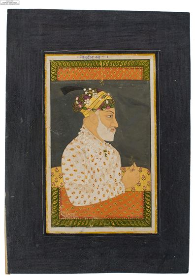 Rajasthan School, 18th Century | A portrait of a Mughal Emperor ...