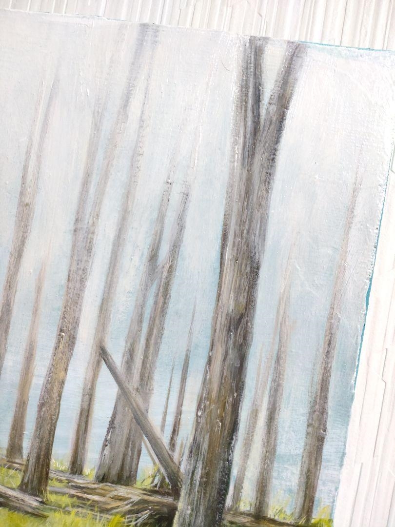 Honjo Sena | Oil painting fantasy landscape painting [white silence ...