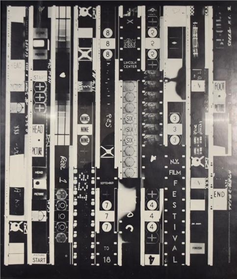 Bruce Conner | Bruce Conner NY Film Festival Poster (Circa 1966 ...