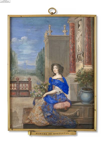 Josef Werner the Younger | Portrait de Louis XIV dans un paysage ...