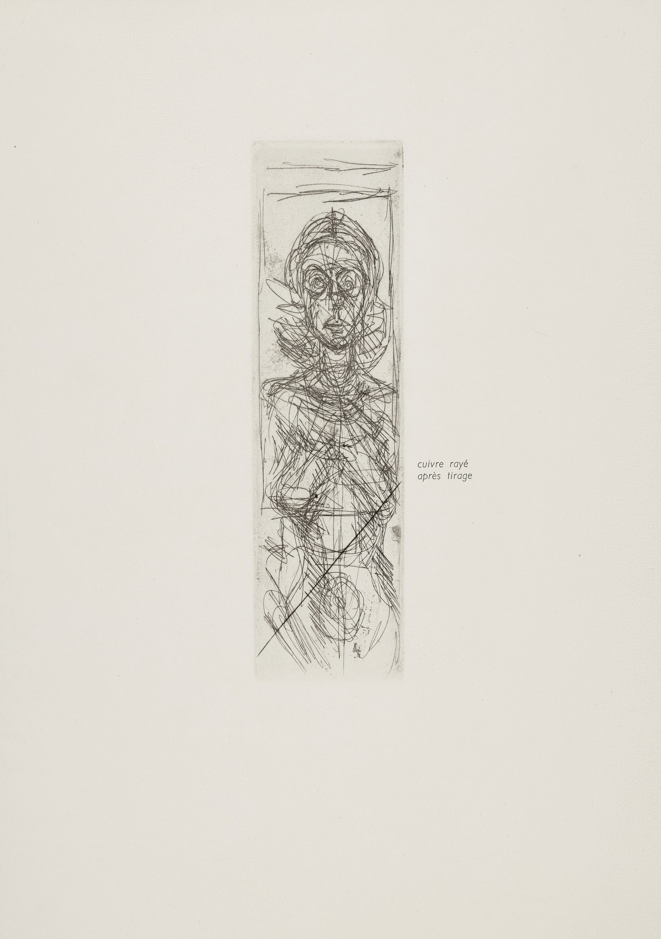 Alberto Giacometti | Annette de Face and Nu de Profile (1937) | MutualArt