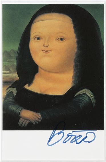 Fernando Botero | Mona Lisa (1932) | MutualArt