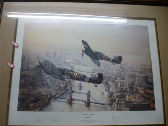 Robert Taylor | Framed and glazed signed limited edition print entitled ...