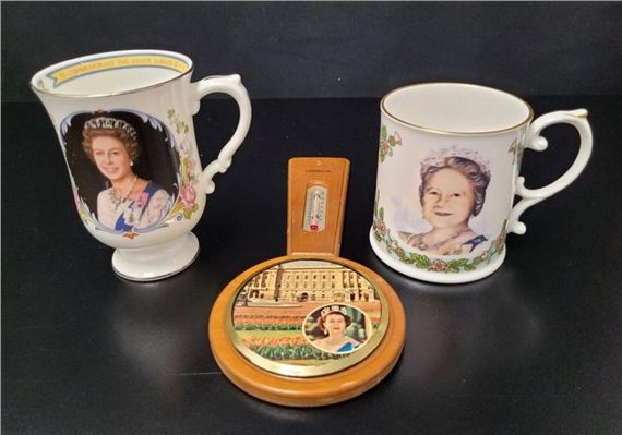 Queen Elizabeth | Queen Elizabeth II Commemorative Collectibles | MutualArt