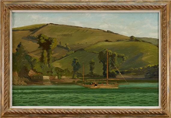Charles Pears | Yachting in the Fal Estuary | MutualArt