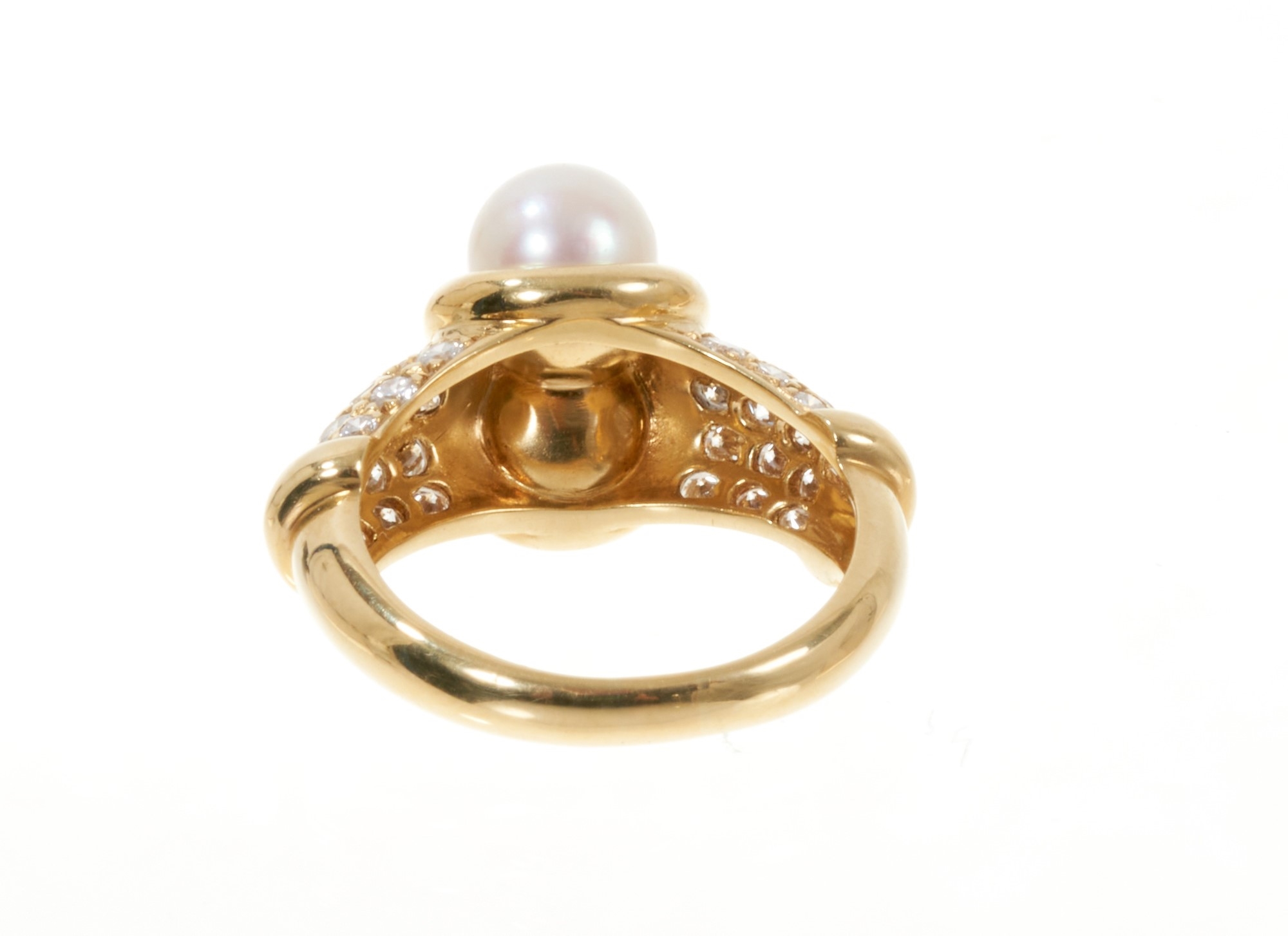 David MORRIS | David Morris 18ct yellow gold brilliant cut diamond and ...