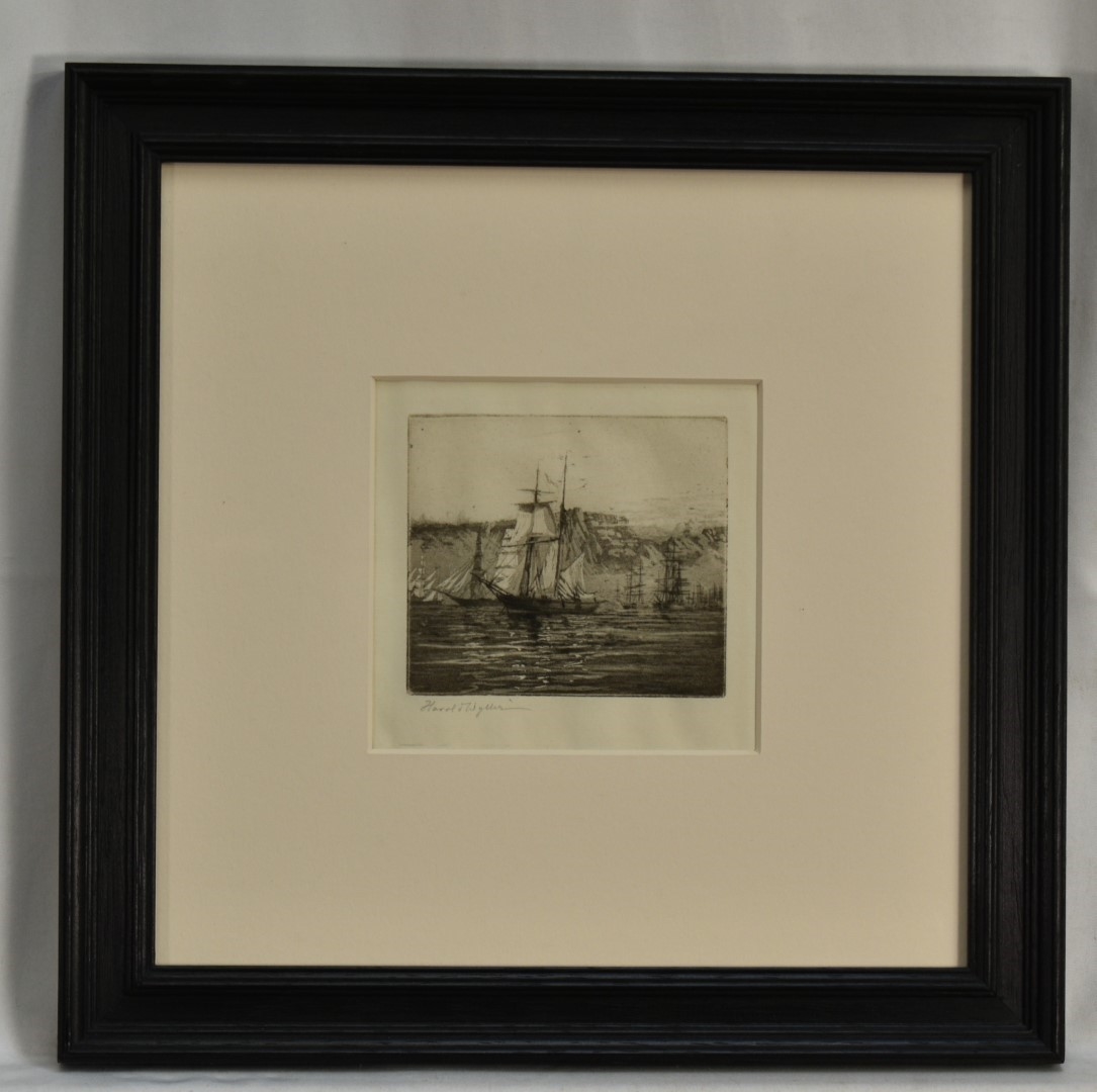 Harold Wyllie | three signed etchings - Shipping | MutualArt