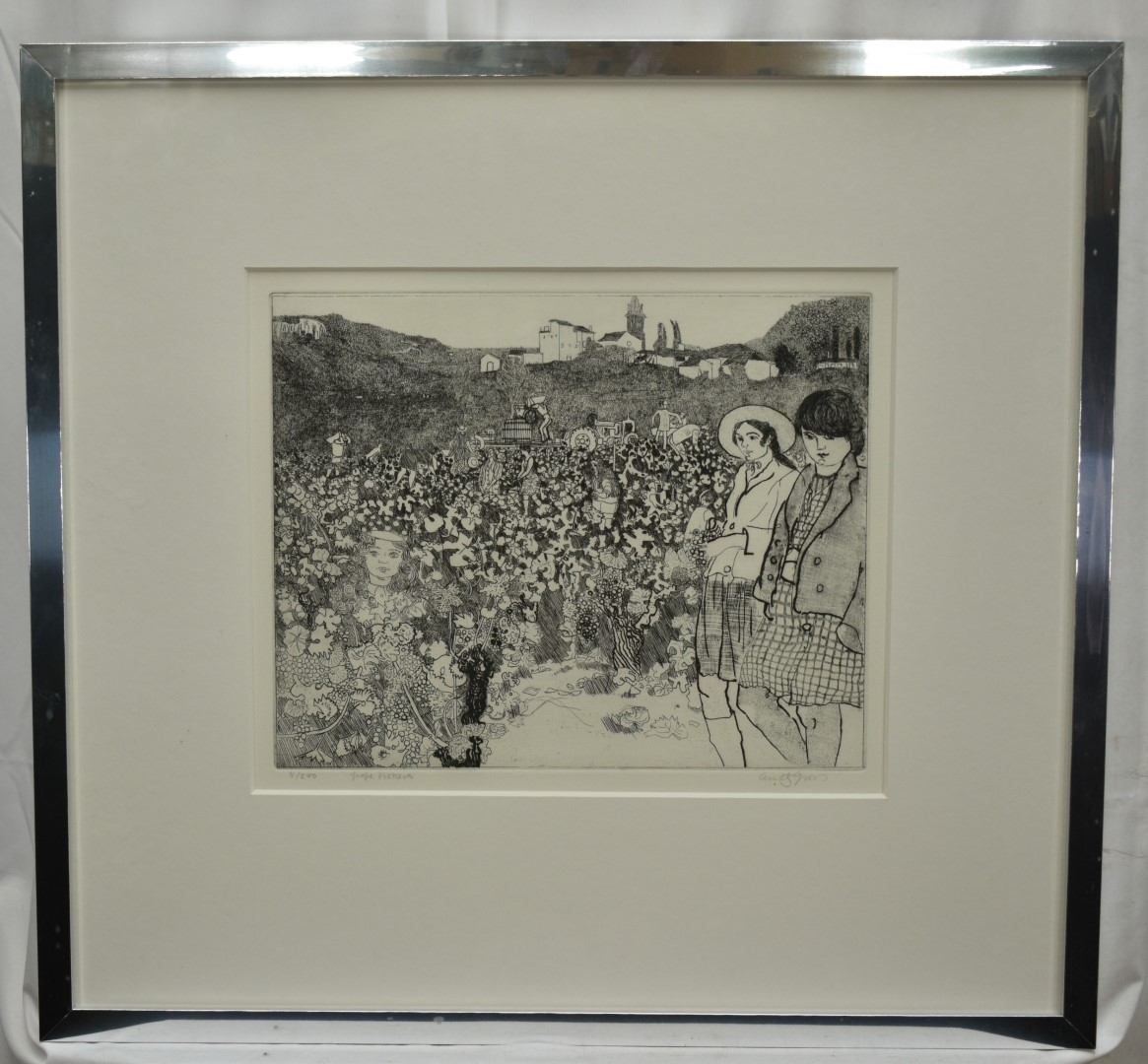 Anthony Gross | Grape Pickers (1972) | MutualArt