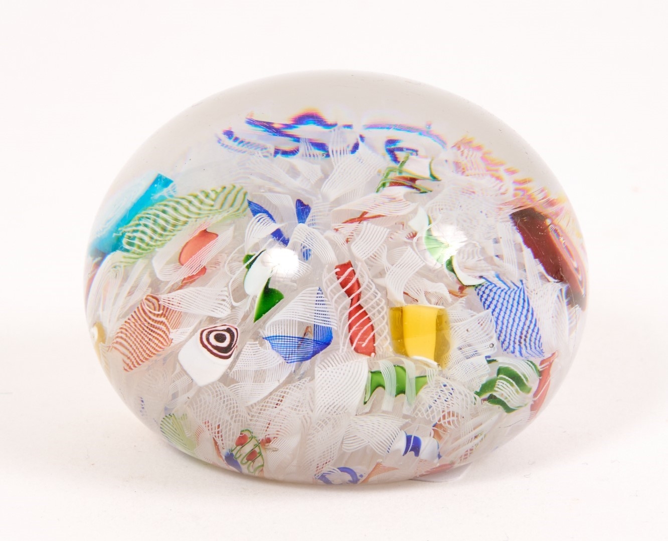 Baccarat | 19th century scrambled glass paperweight, probably Baccarat ...